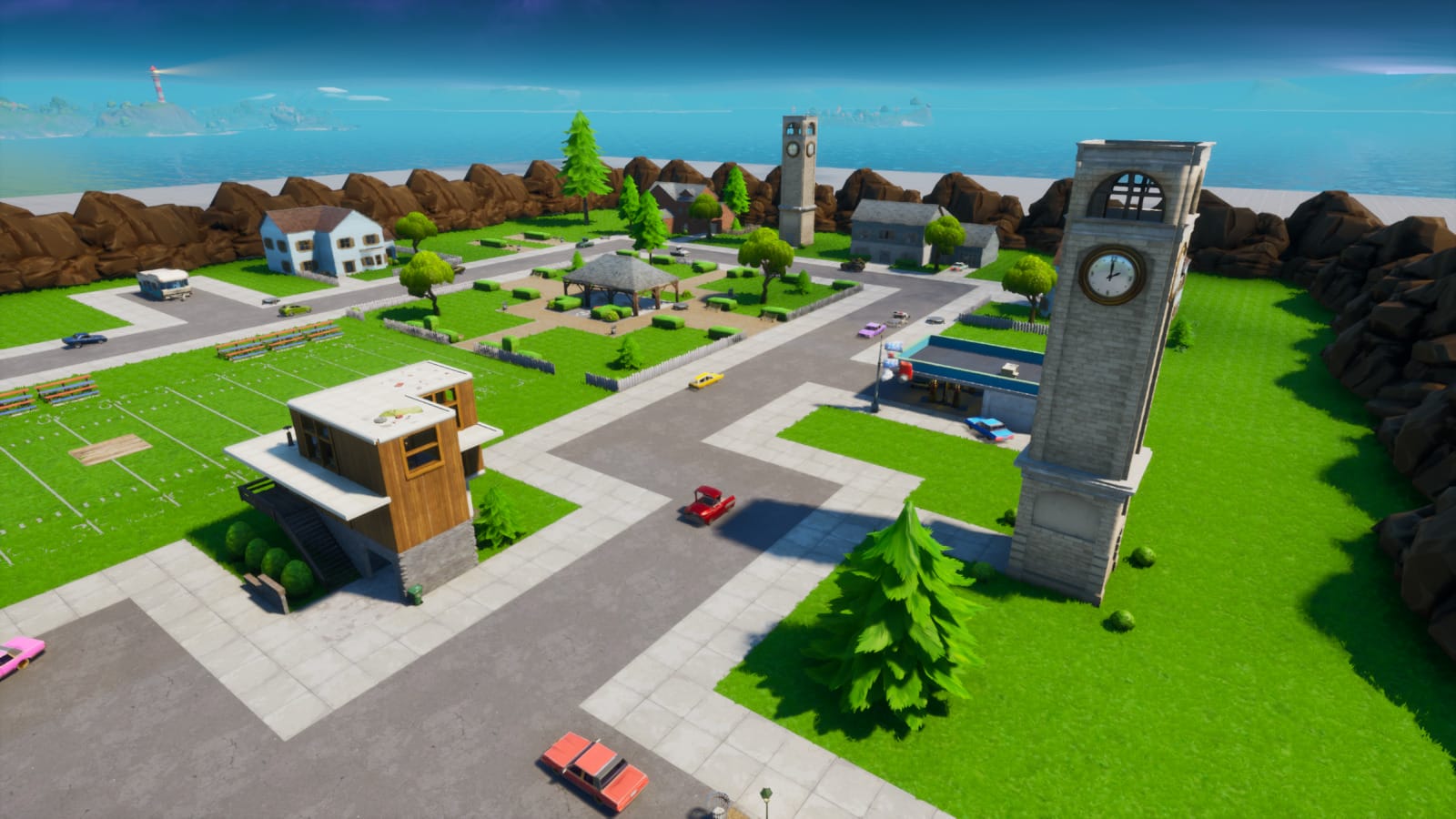 Pleasant Park Zone Wars Usecodeiiboys Fortnite Creative Map Code 5503
